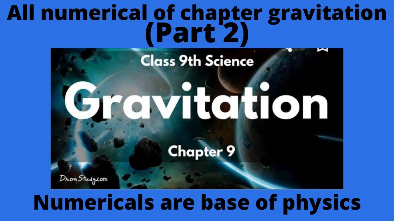 Gravitation chapter-10 class-9 all numerical of exercise (part 2) very ...