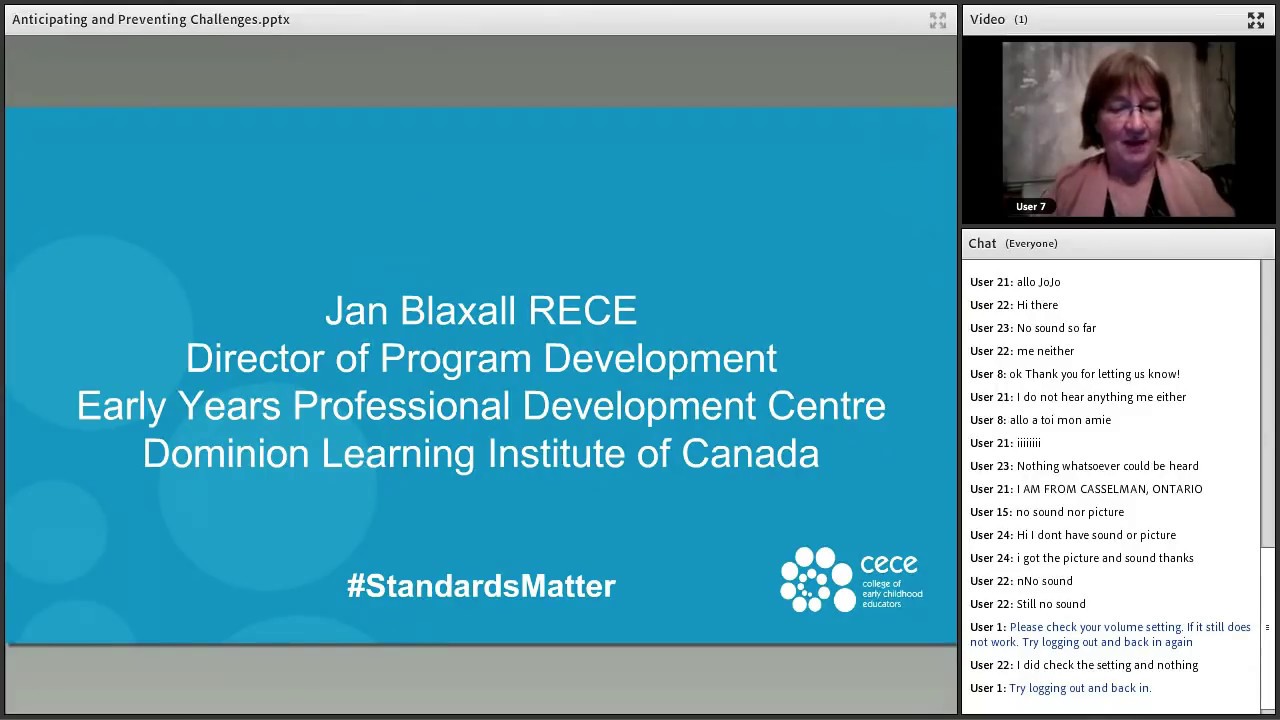 Webinar: Caring and Responsive Relationships: Anticipating and ...