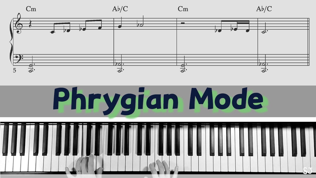 An Example of the Phrygian Mode - YouTube