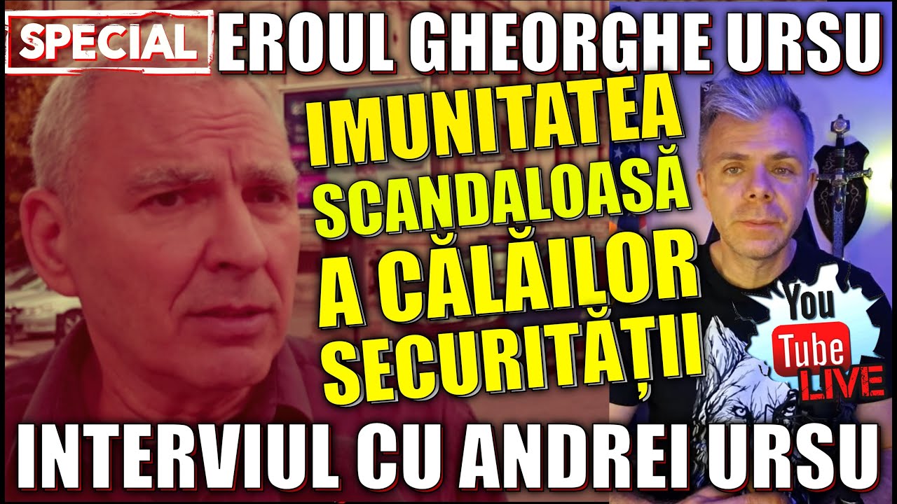 SPECIAL LIVE: Călăii dictaturii, cazul Gheorghe Ursu și dreptatea pe ...