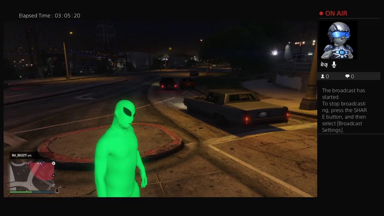 *green alien* GTA 5 grind !! (with royalfam 500) - YouTube