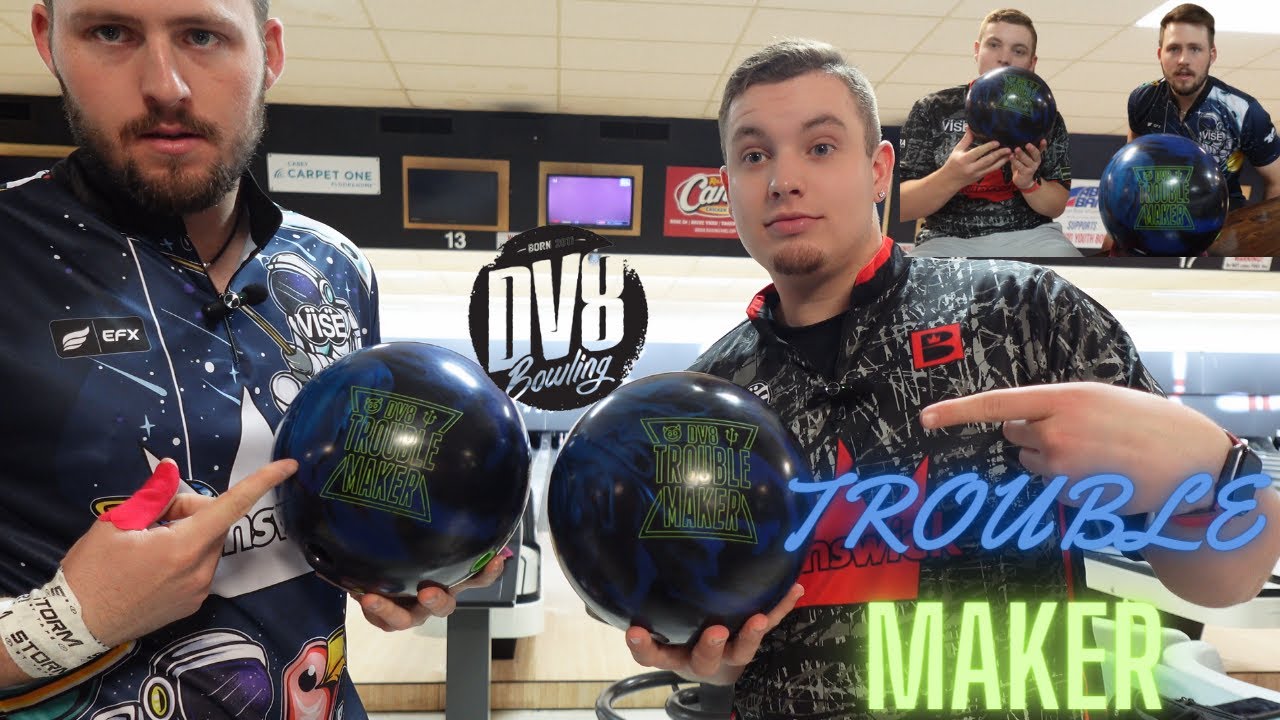 DV8 Trouble Maker Ball Review!!! - YouTube