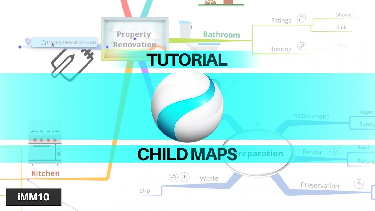 Tutorial: Child Maps - iMindMap 10 - YouTube