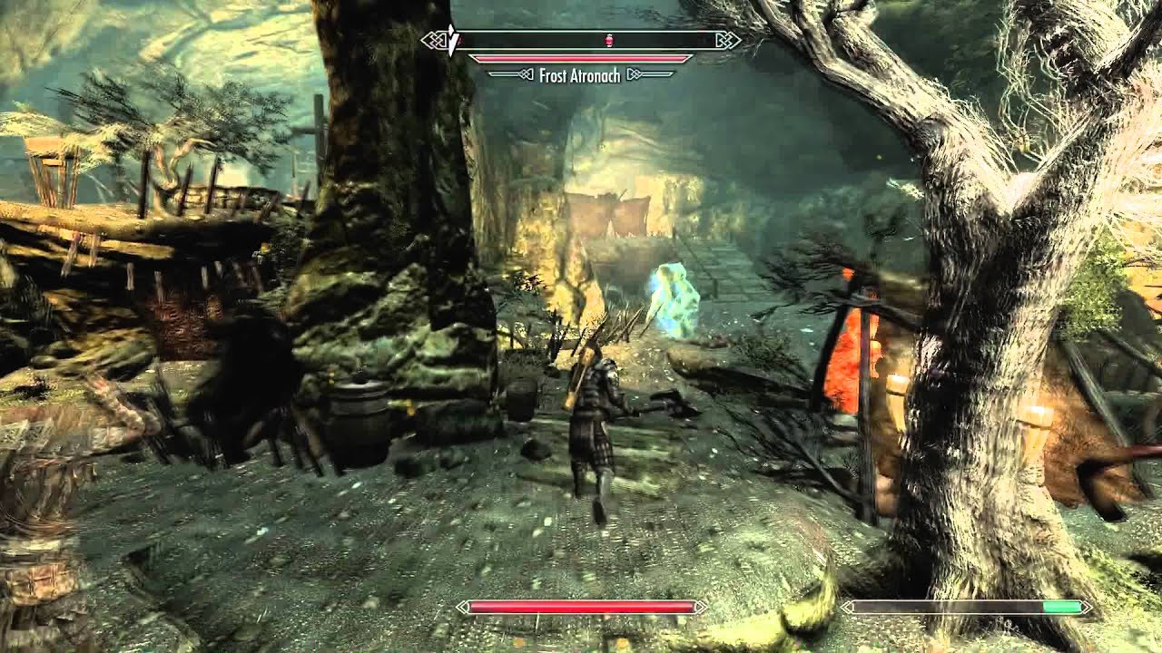 SKYRIM How To Clear Clear Druadach Redoubt Quest Get Axe Quest ...