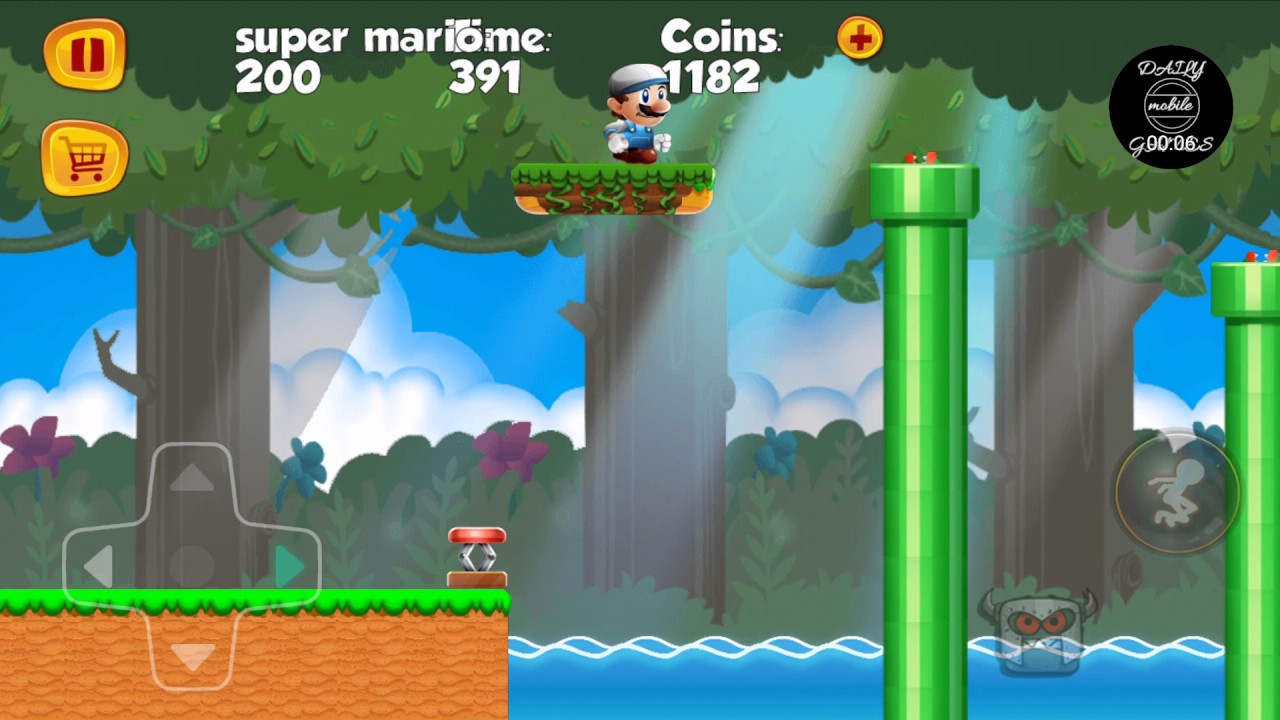 Super Jungle World Run | Level #17 | Super Mario Run like game - YouTube