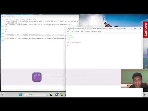 Tutorial cara menginstal dan menggunakan python - YouTube