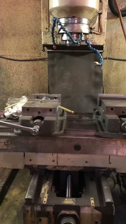 Milltronics Partner1 With Centroid Acorn and AC servos. - YouTube