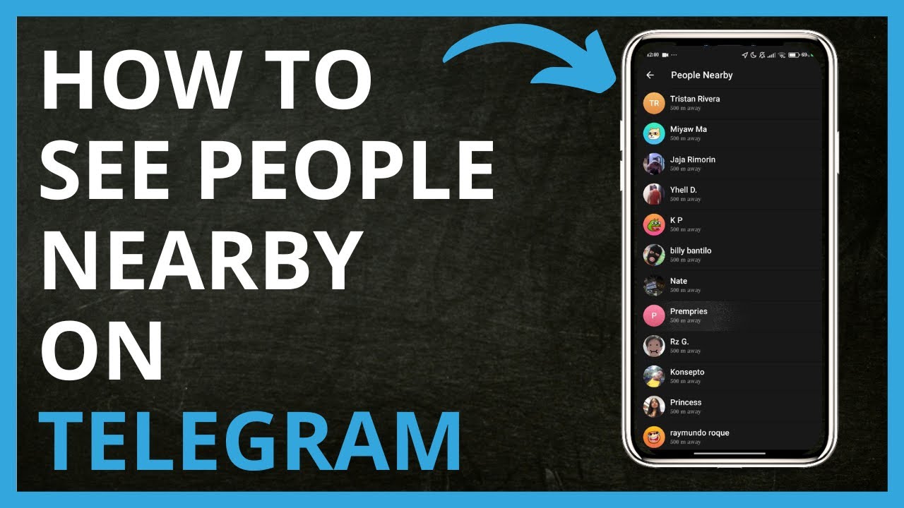 How to See People Nearby on Telegram in 2024 - YouTube