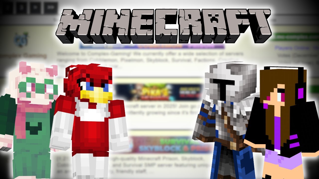 The Search for a Minecraft Server - YouTube