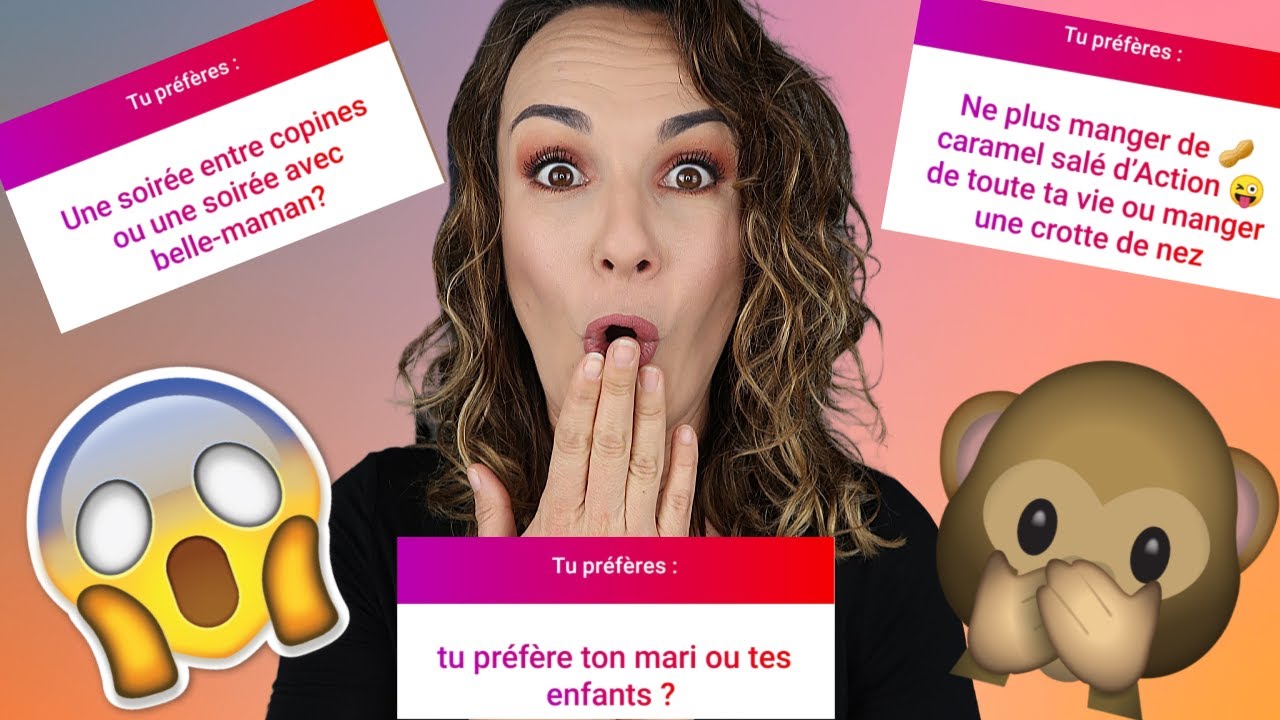 FAQ TU PRÉFÈRES PARTIE 2 - YouTube