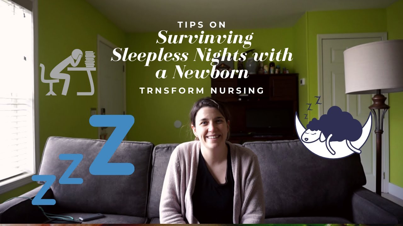 How to Cope with No Sleep as a New Mom or Dad - YouTube