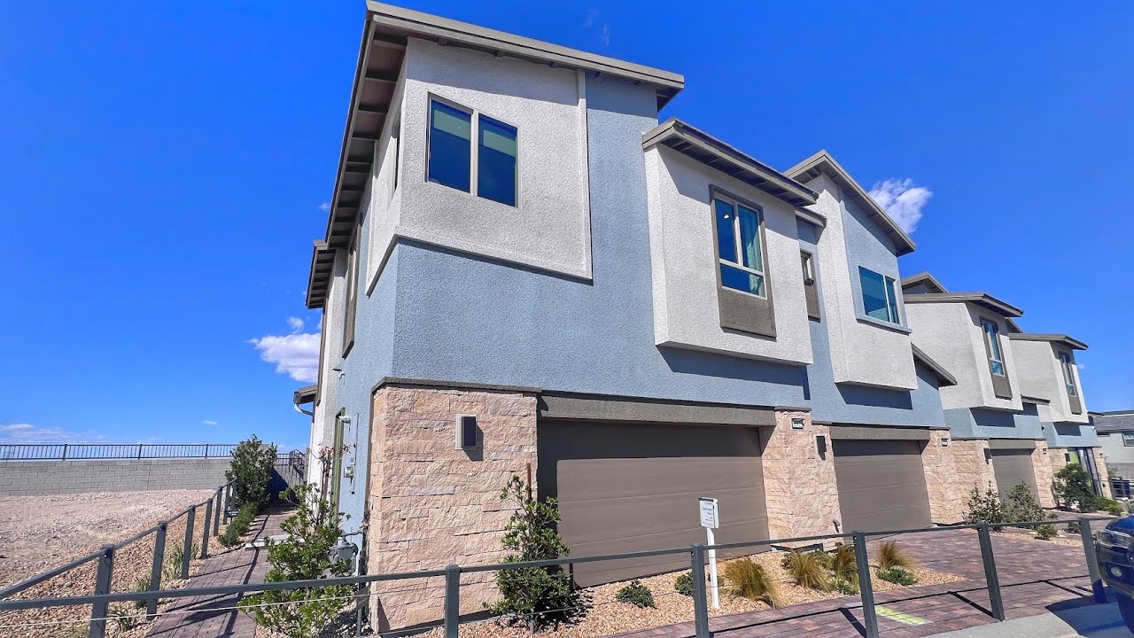 Luxury Townhomes For Sale Las Vegas | Crestview by Tripointe Homes ...
