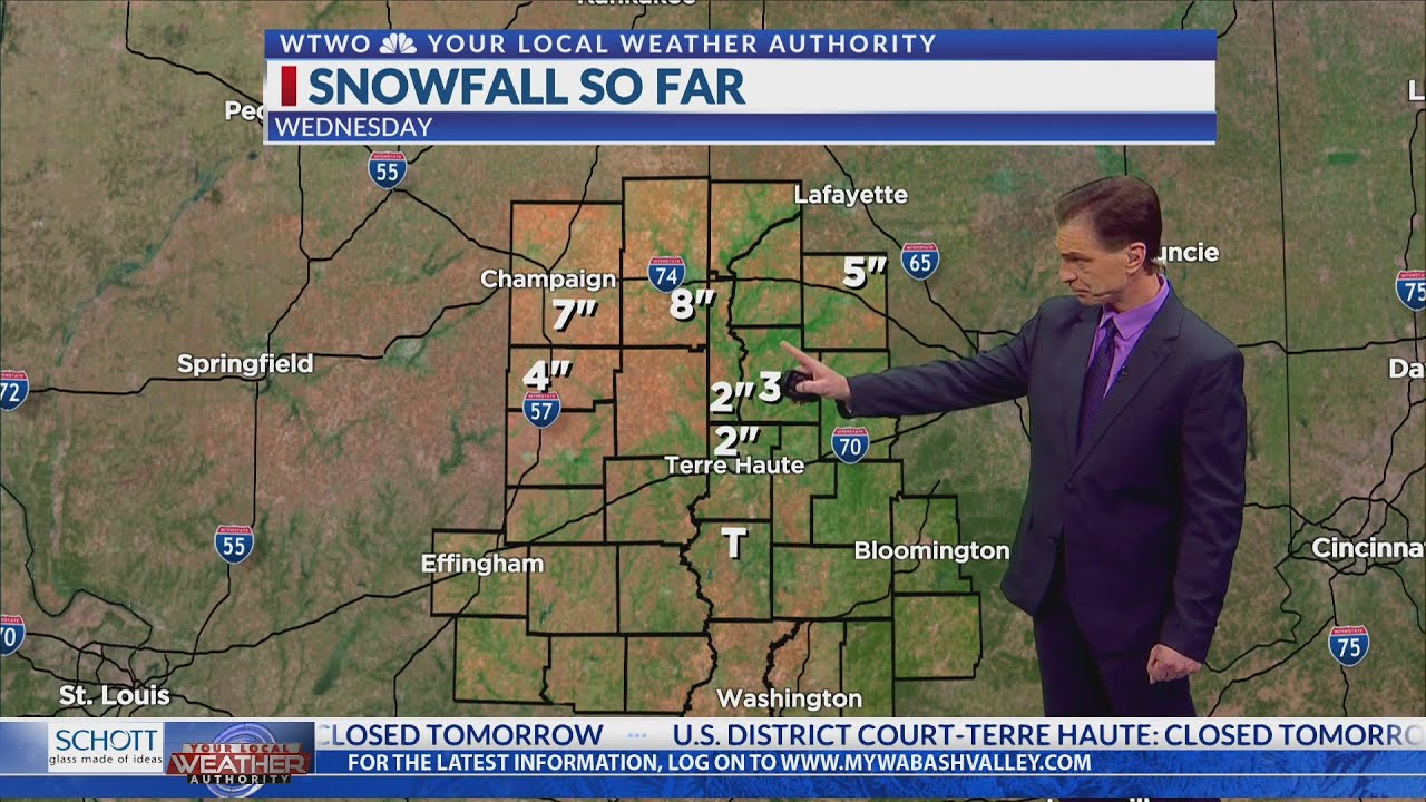 Jesse Walker Weather forecast Wednesday Night - YouTube