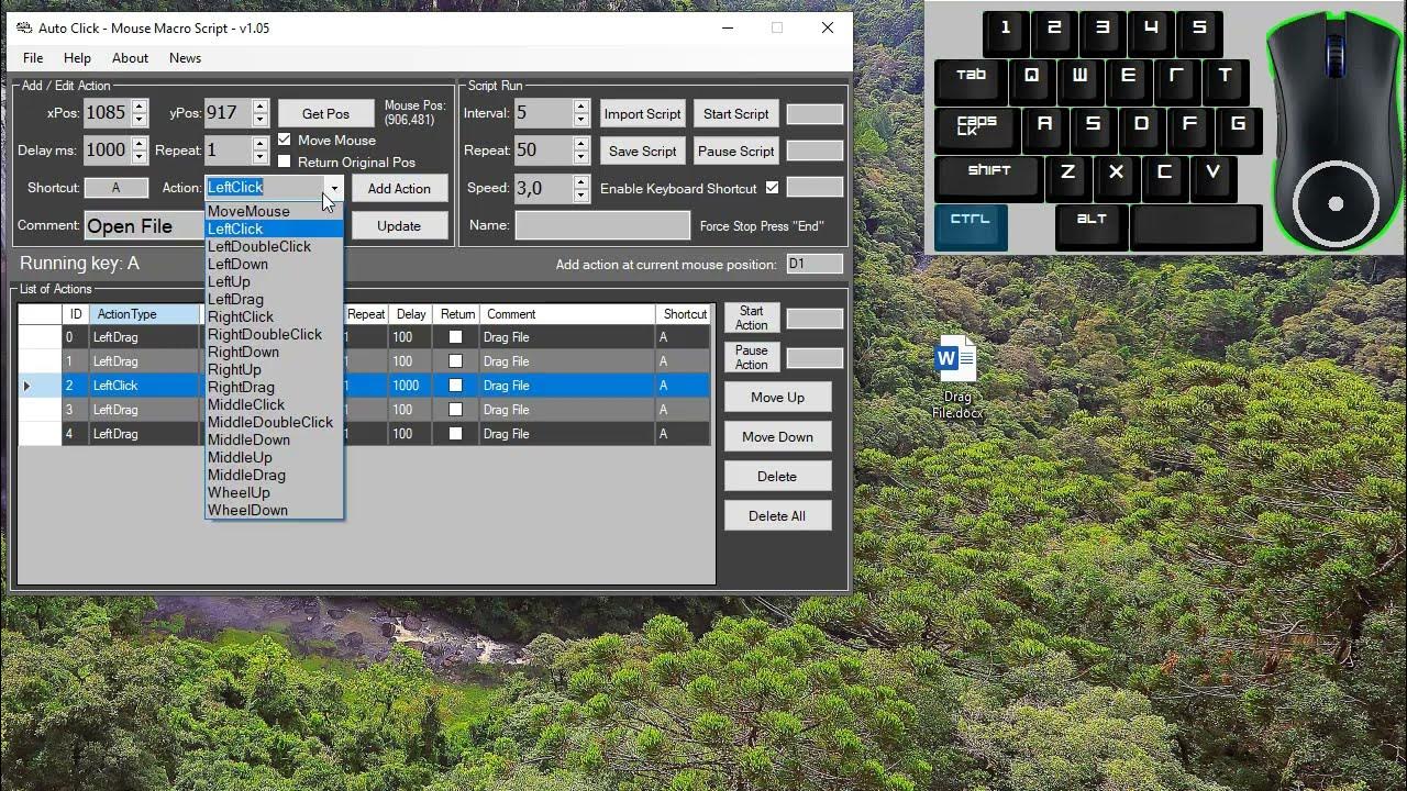 Auto Click - Mouse Macro Script - YouTube