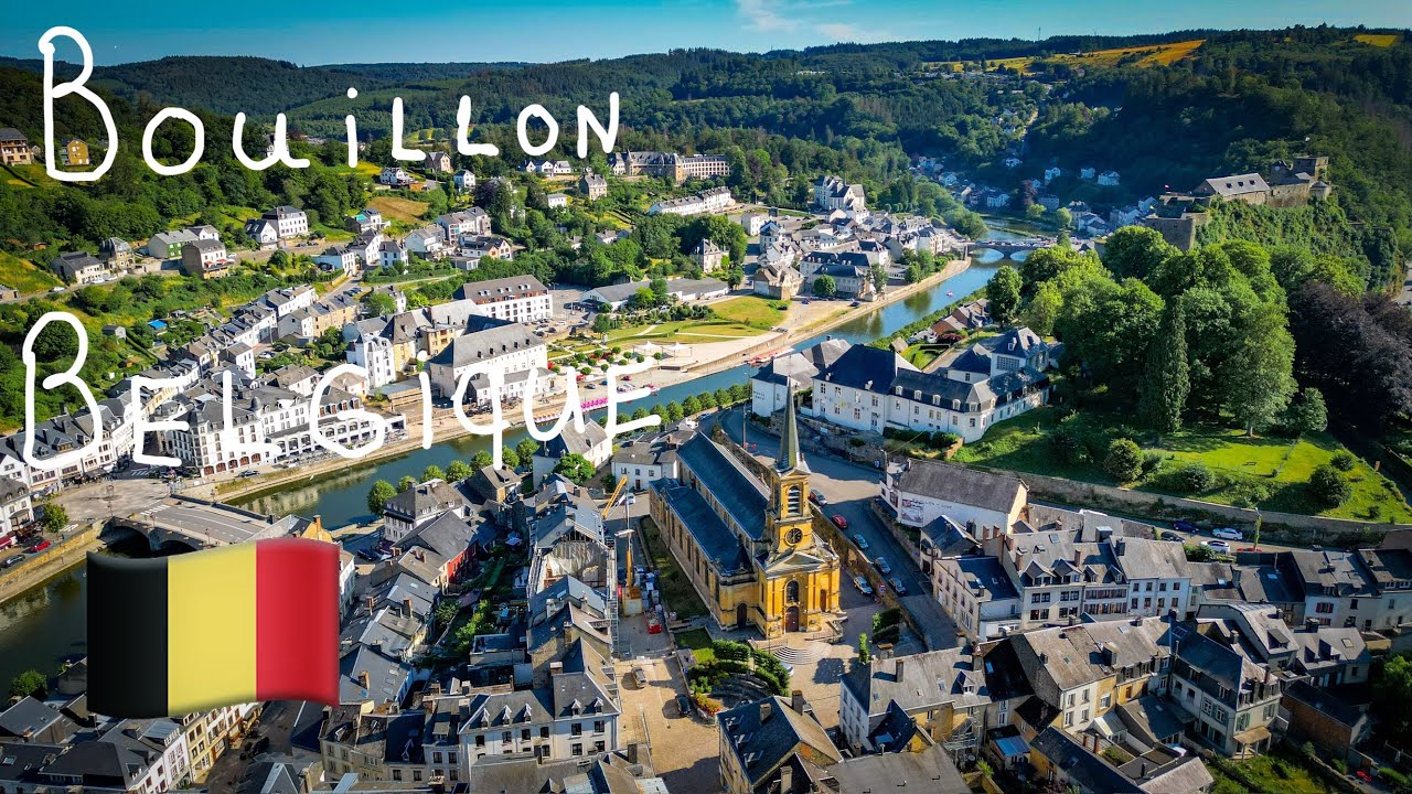 Pháo đài quân sự Bouillon của Bỉ/ Bouillon Belgium - YouTube