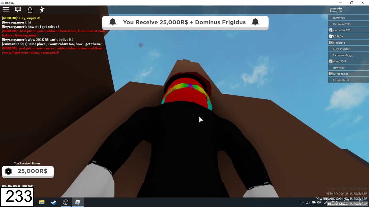 Roblox - Fake free robux game - YouTube