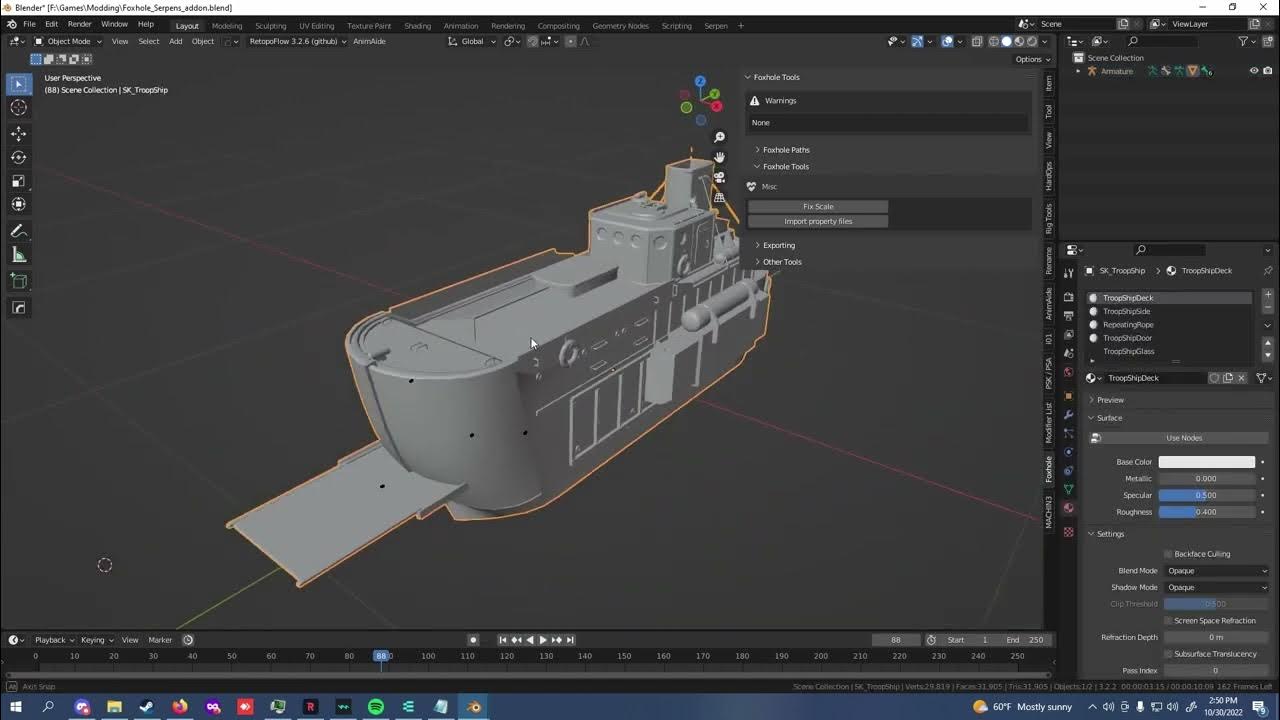 Foxhole Modding tools showcase - YouTube