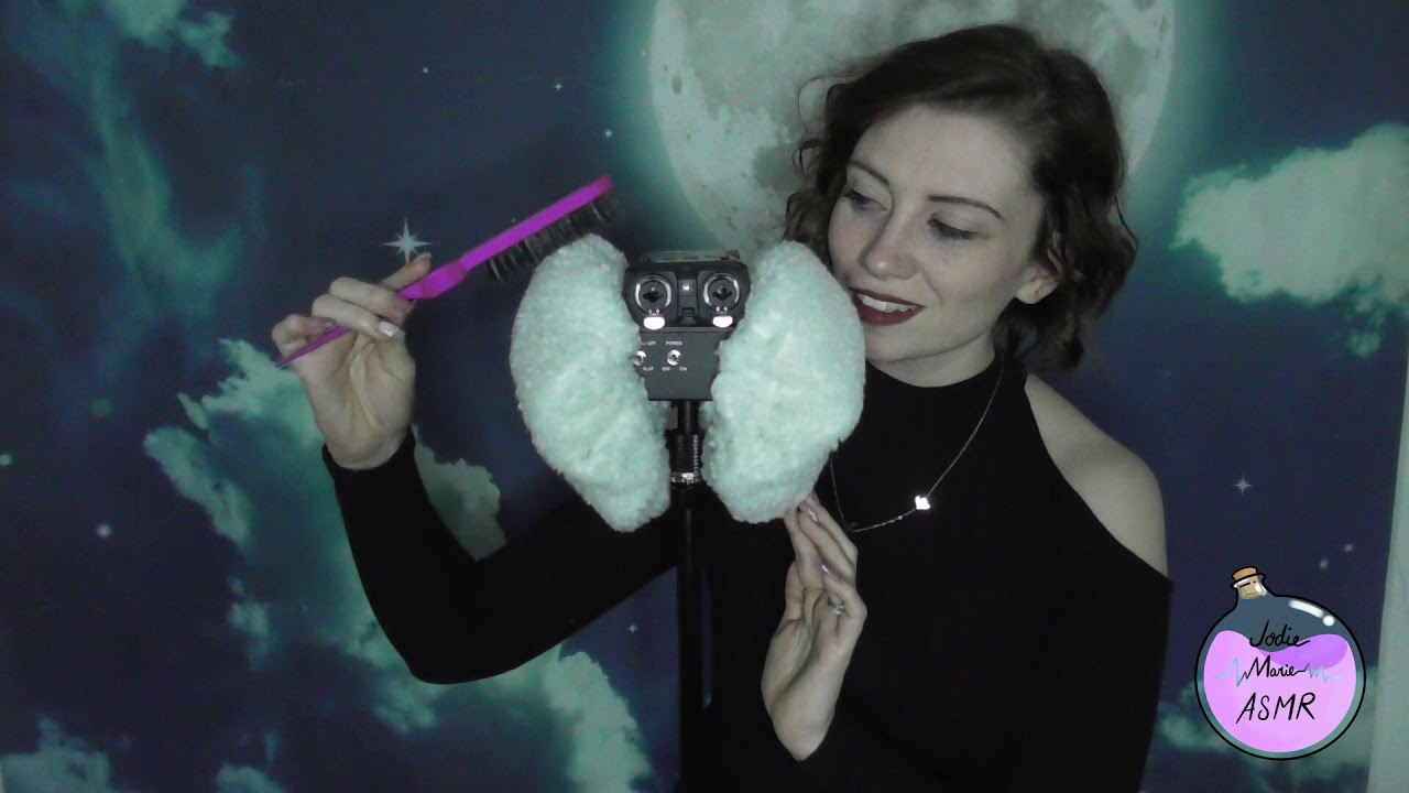 1 hour long mic brushing | Cheek Nuzzling | Lense Brushing - YouTube