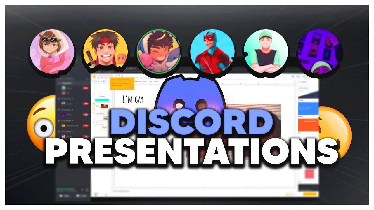 I Made My Friends make a Presentation on Discord! - YouTube
