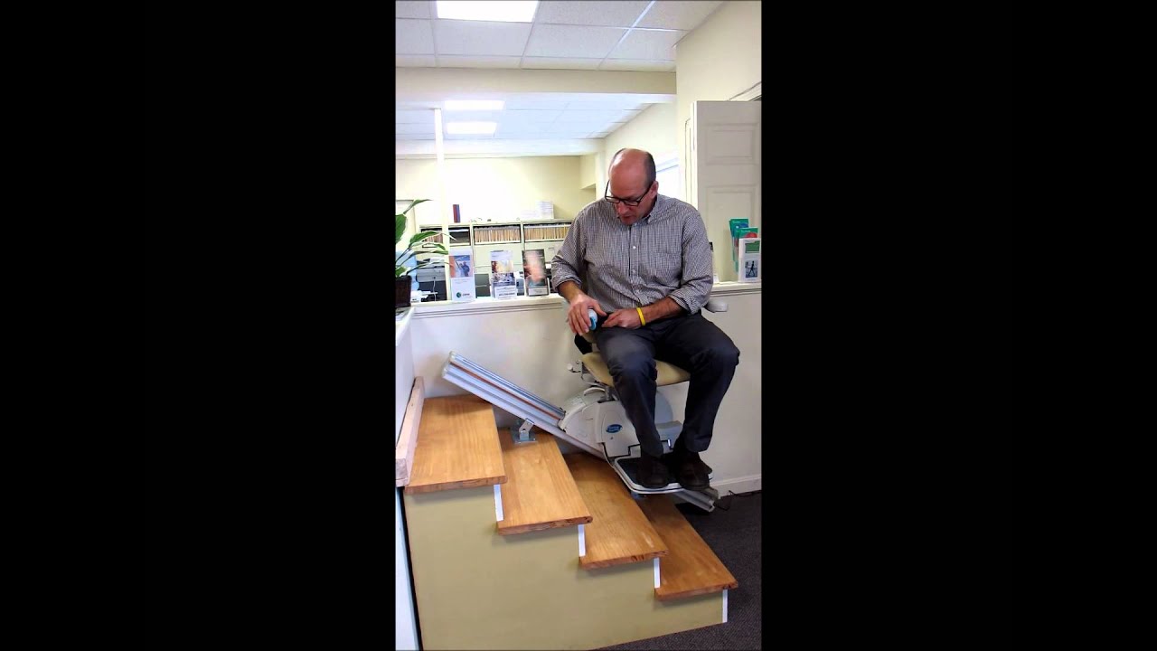 Sterling Simplicity 950 Straight Stairlift from Charron Medical ...