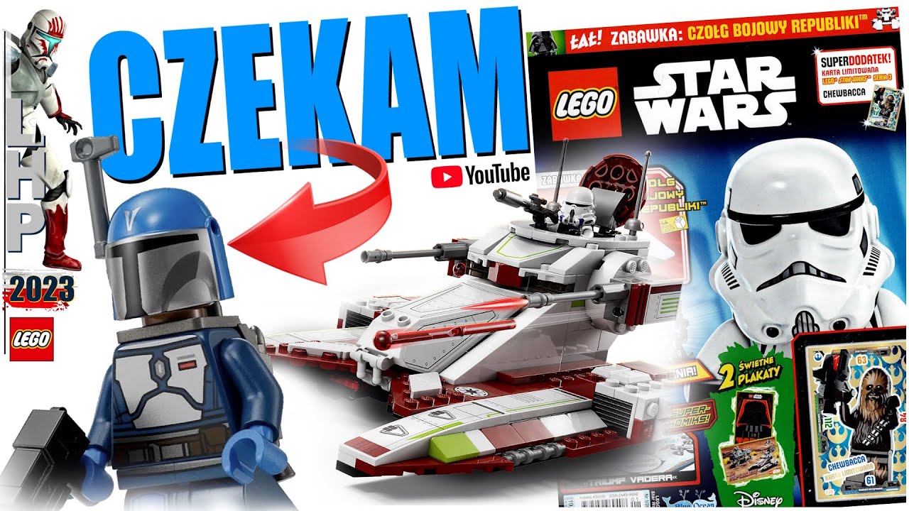 CZOŁG BOJOWY TX-130 MAGAZYN LEGO STAR WARS 1/2024 - YouTube