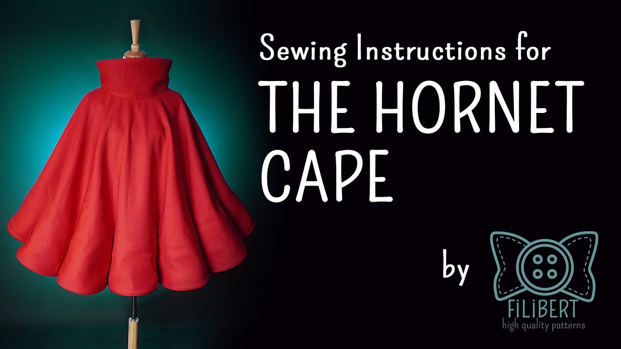 | HORNET CAPE | Assembly + PATTERN LINK - YouTube