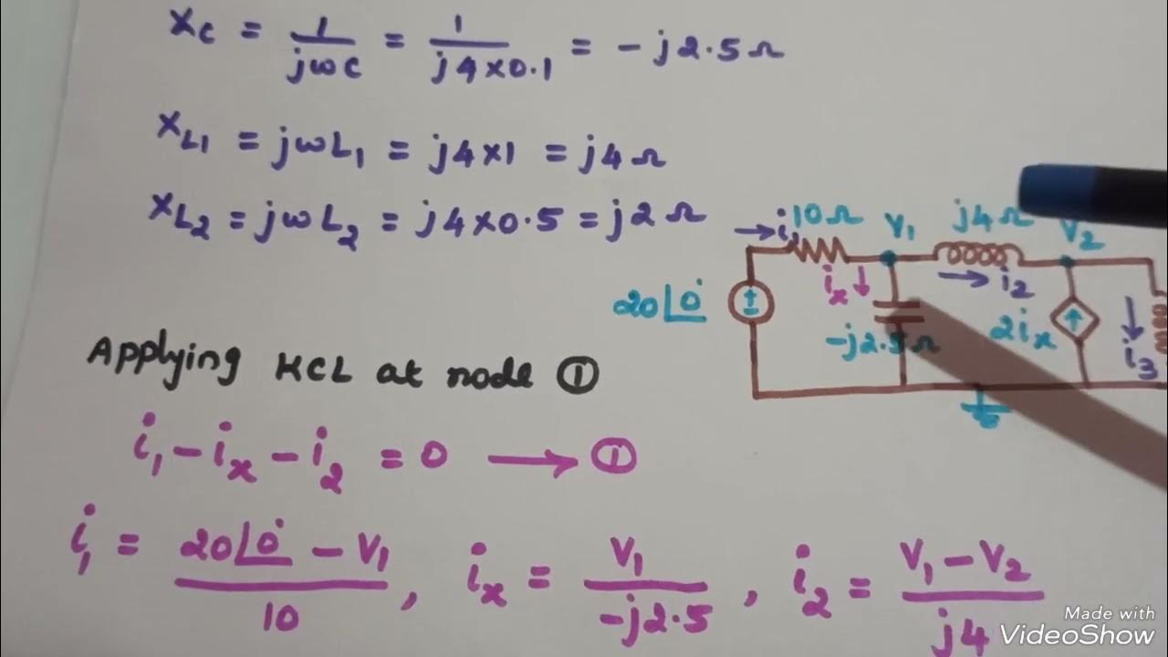 Nodal Analysis/Problem/ AC Circuit - YouTube