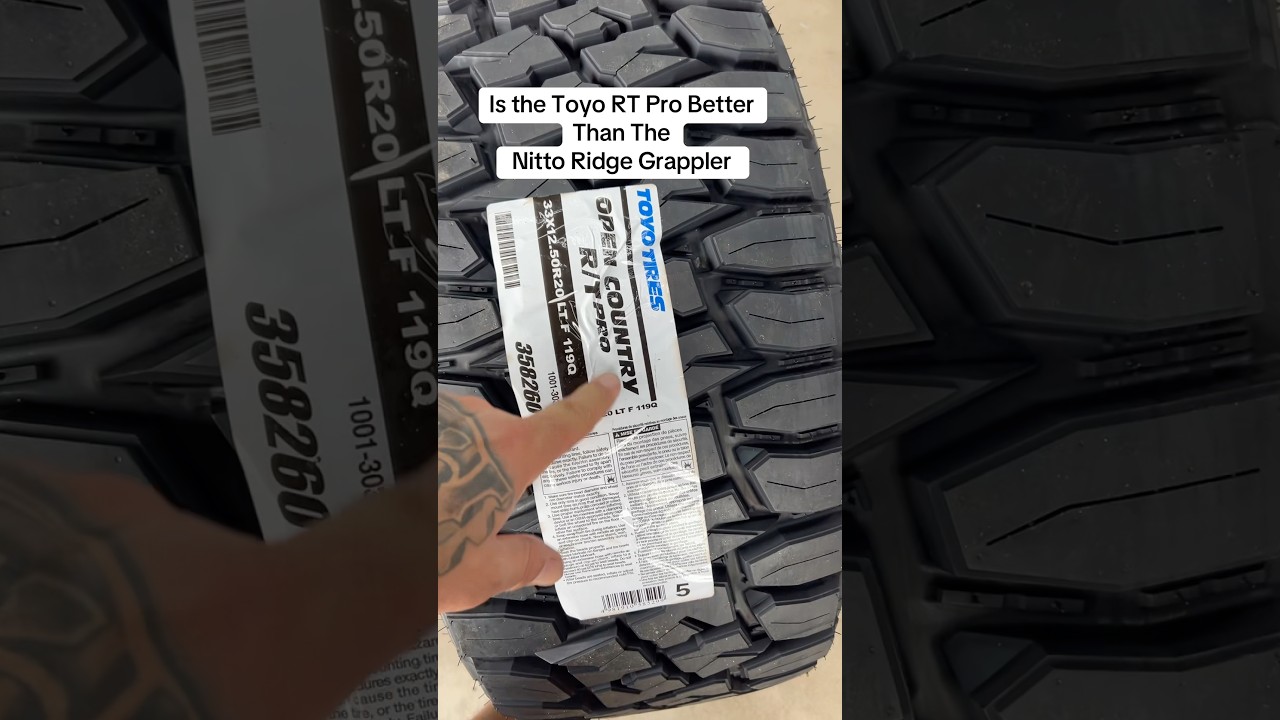 Is the Toyo RT Pro Better Than The Nitto Ridge Grappler - YouTube