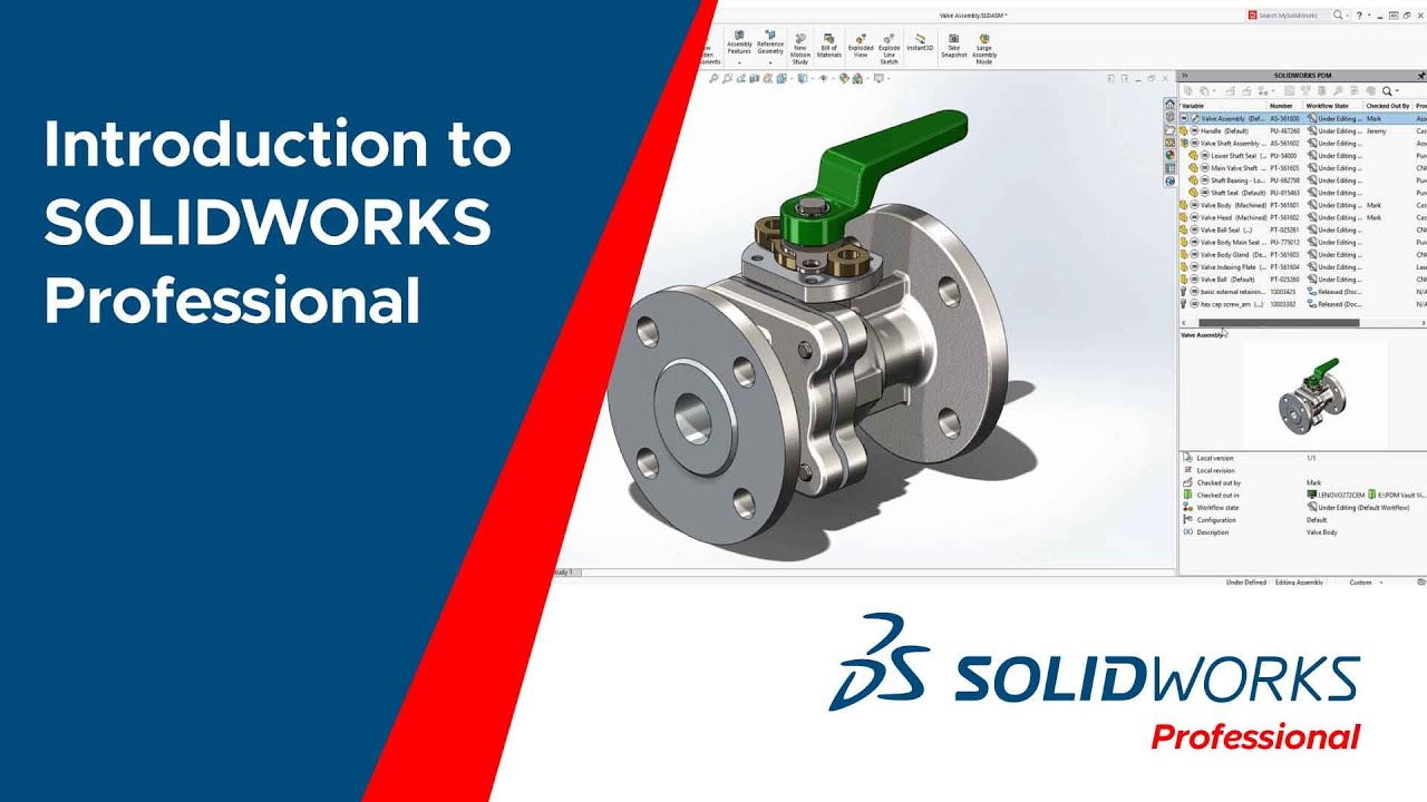 SOLIDWORKS Professional Overview - YouTube