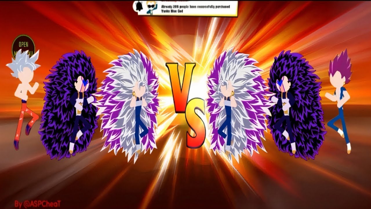 Stickman Battle Fight Same Vs Same Goku Vs Vegeta || My games Studio ...