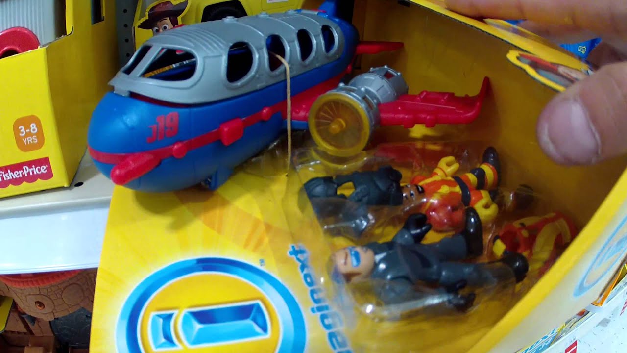 Imaginext Jumbo Jet Airliner - YouTube