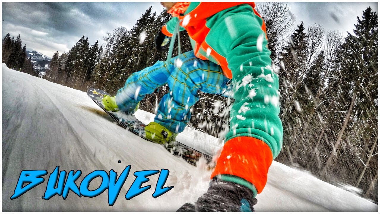 Crazy Snowboarding at Bukovel with friends - YouTube
