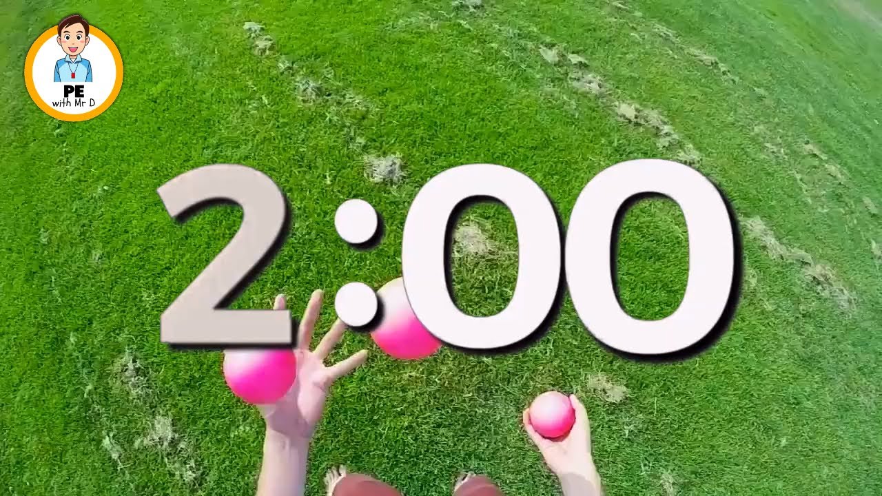Epic 2 minute countdown timer - Juggling edition! - YouTube