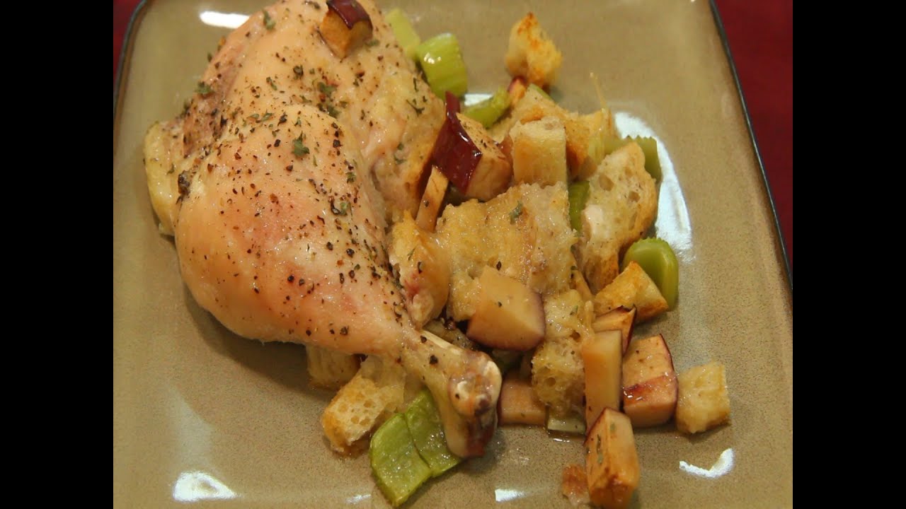 Lazy Man's Chicken & Stuffing - YouTube