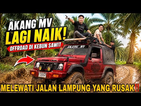 AKANG MV MAU LIAT KEBUN SAWIT PENINGGALAN ALM DENZBAGUS‼️INDAHNYA PEDESAAN DILAMPUNG