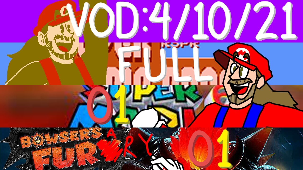 VOD 04/10/21 - Super Mario Bros. Resprited, Super Mario 64 Plus, and ...