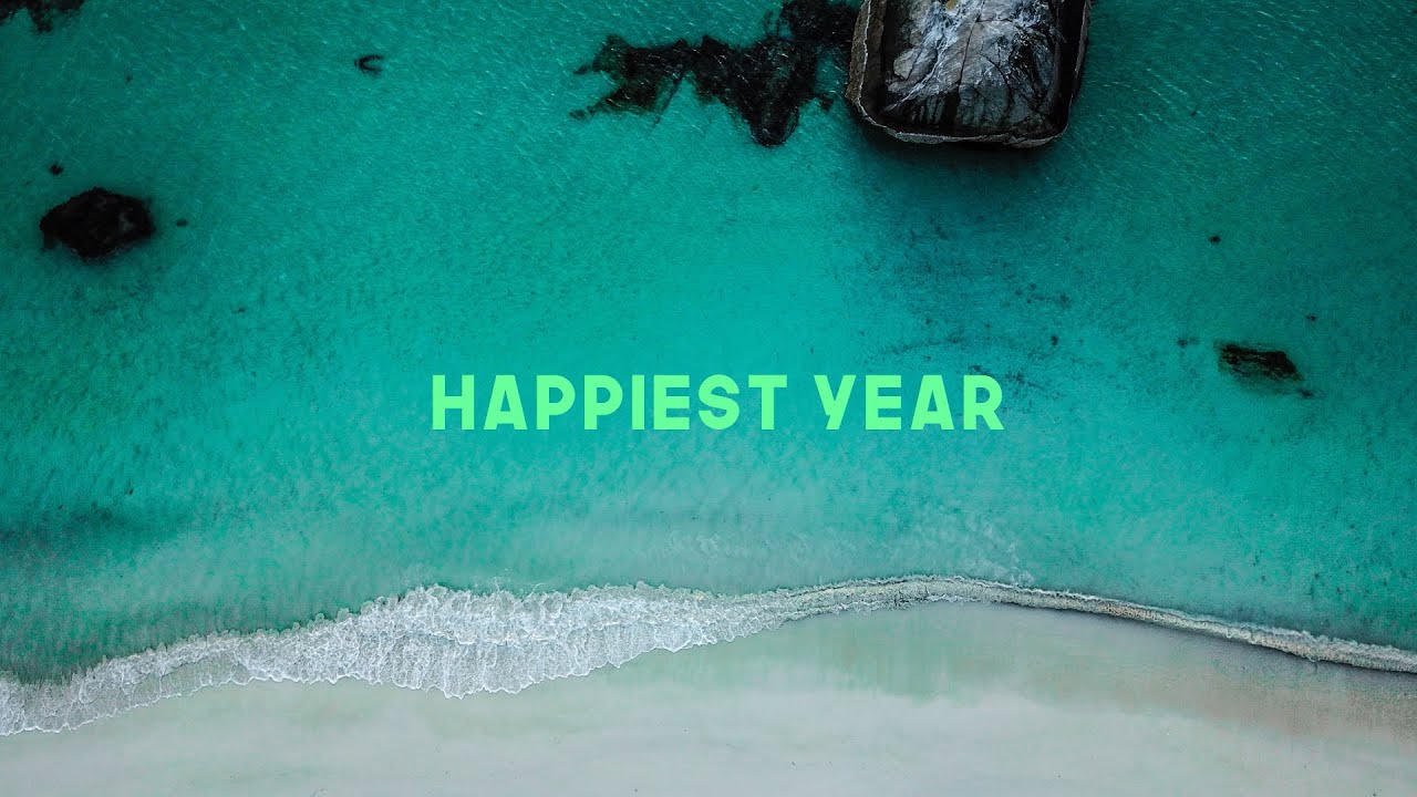 Happiest Year - Jaymes Young (Lyric Video) - YouTube
