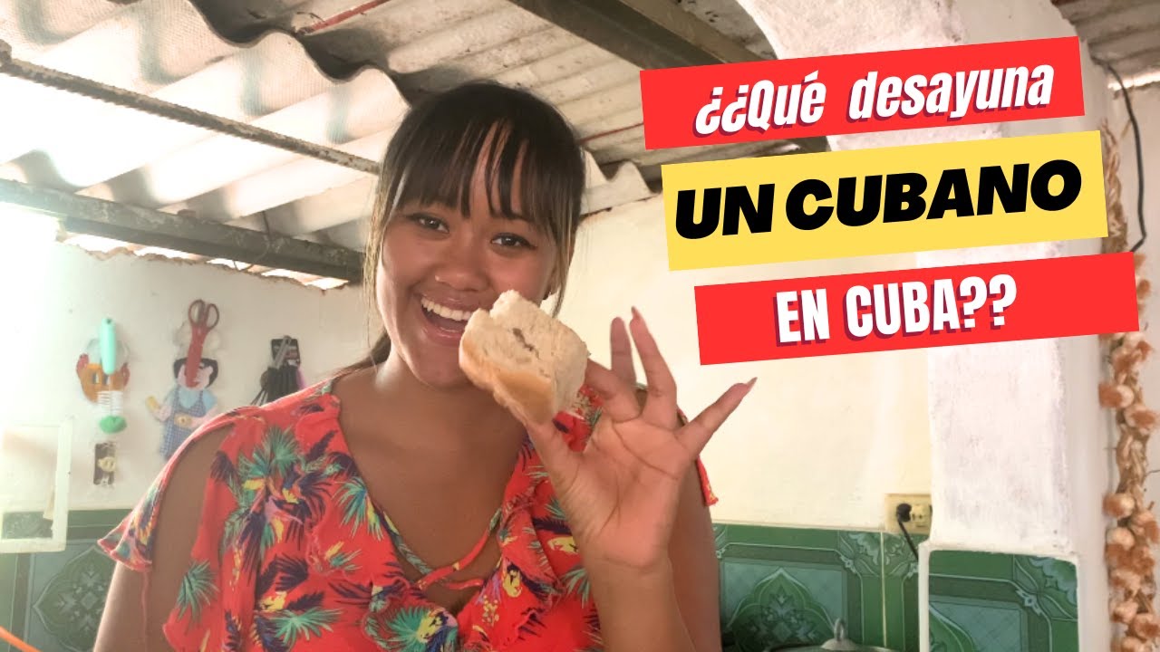 ¿Qué Desayuna un Cubano, en Cuba?? La DOBLE CARA DEL PAN!!!! - YouTube