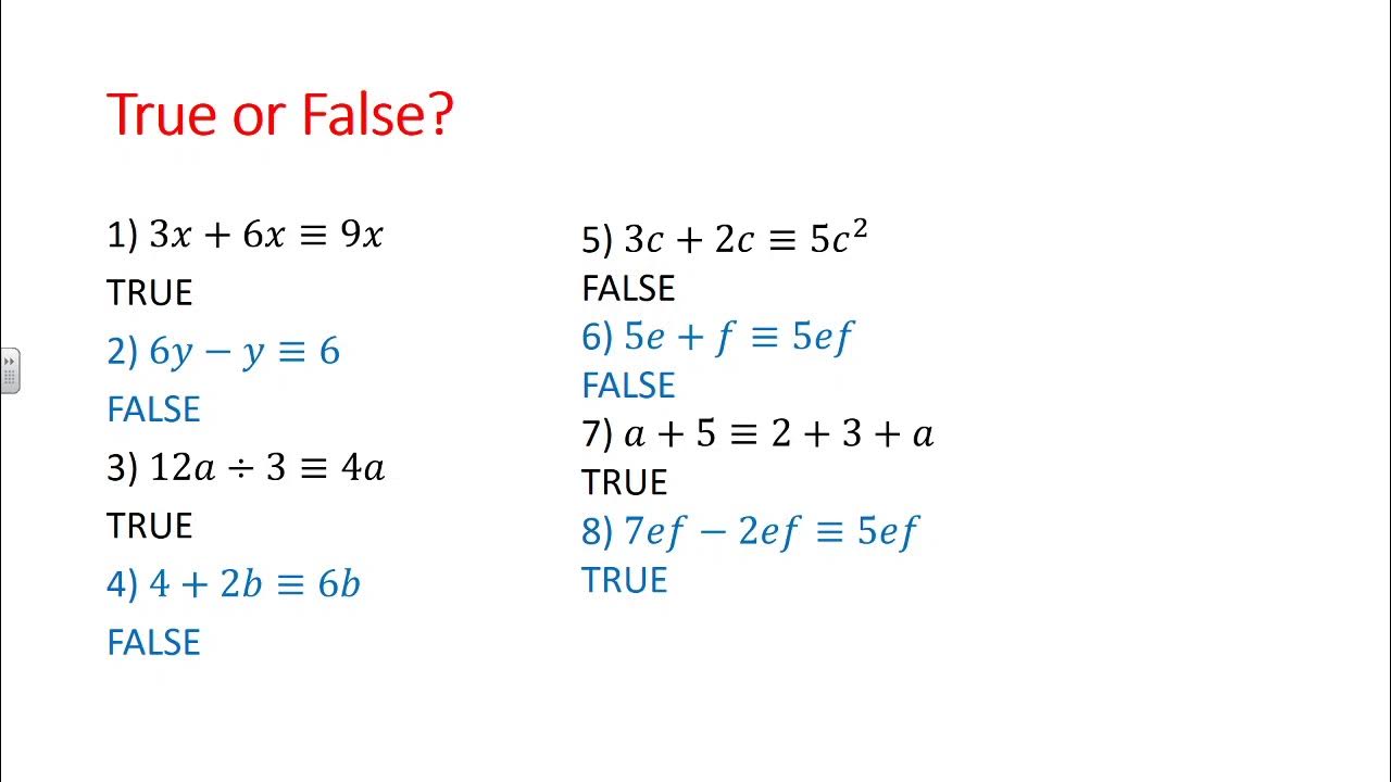 Maths: Identities and equating coefficients - YouTube