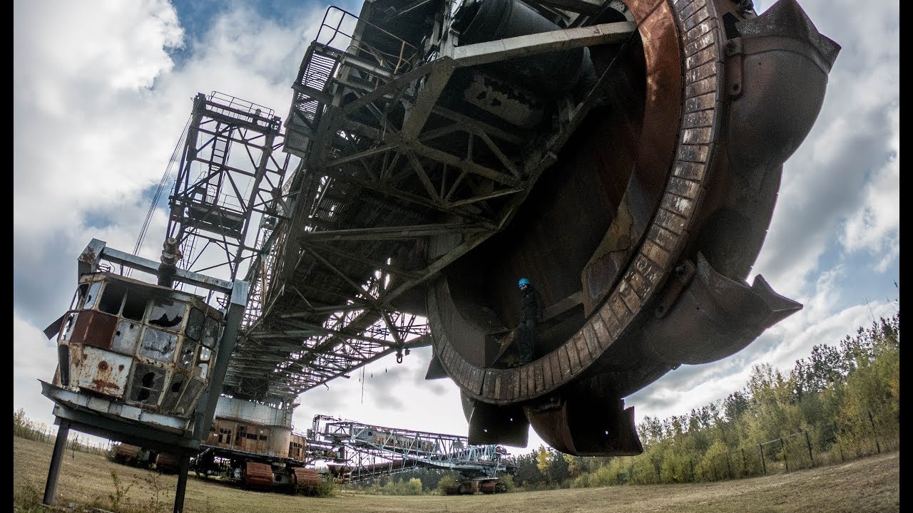 BNT 239 Koparka olbrzym czyli Bagger 258 (urban climbing exploration ...