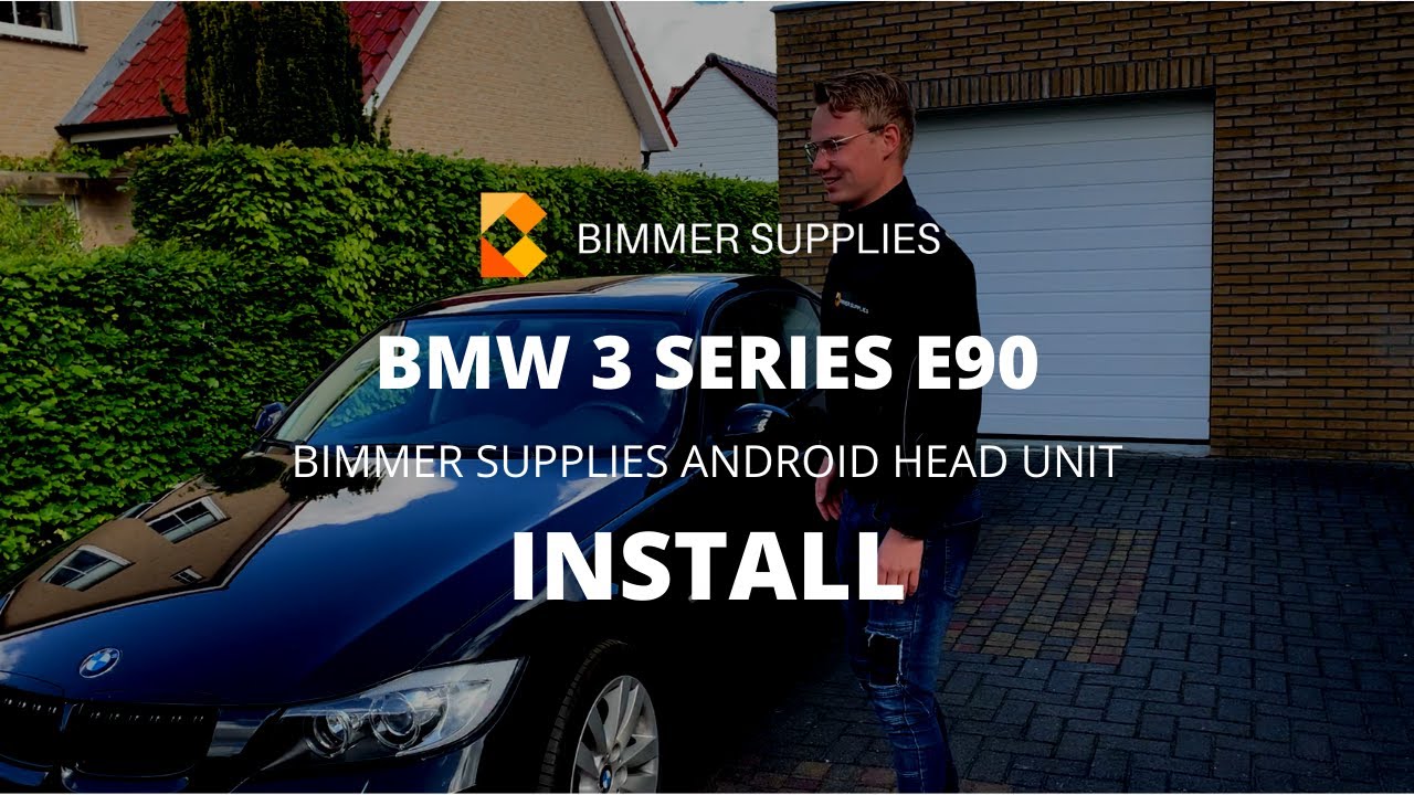 Android Head Unit System BMW E90 3 Series Install - Motivesupplies 8,8 ...