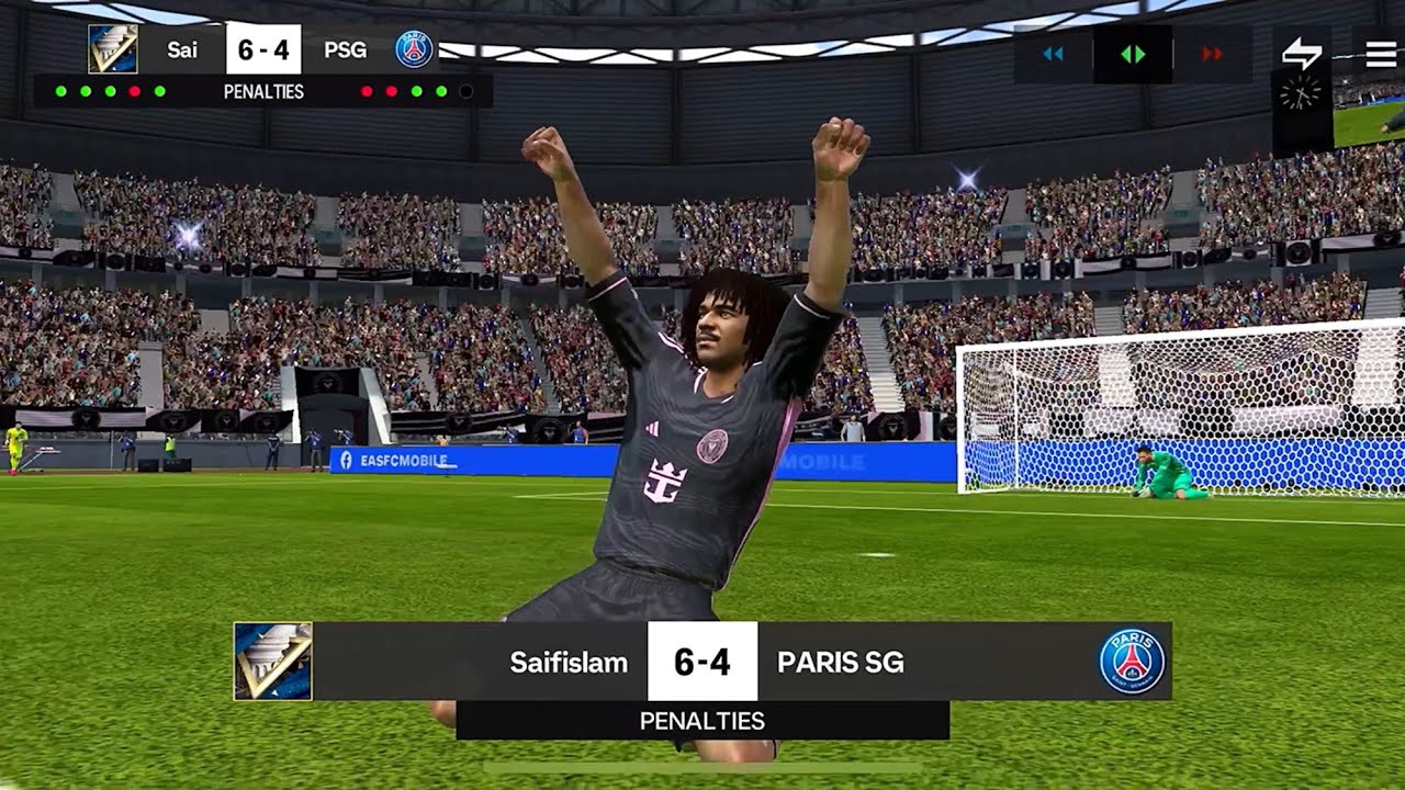 Penalty Shootout #121 Fc Mobile 24 Inter Miami Vs Paris Saint-Germain F ...