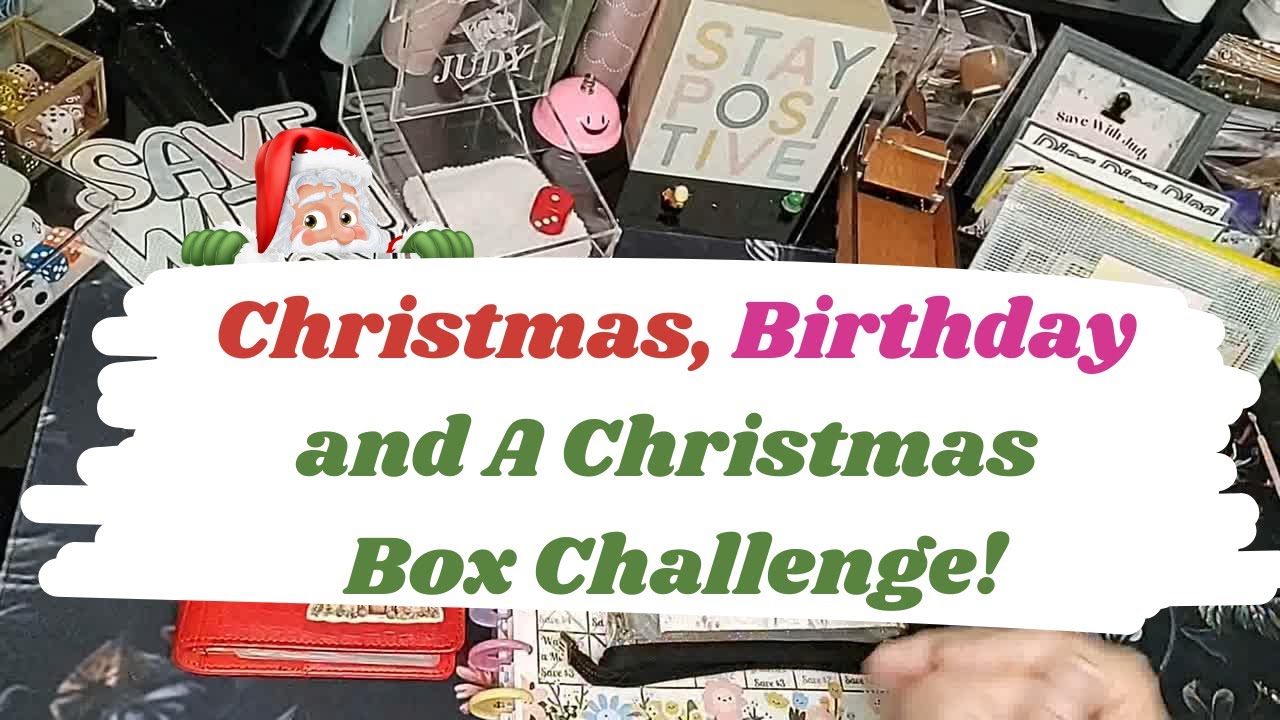 Cash Stuffing | Saving Challenges | Christmas, Birthday and Christmas ...