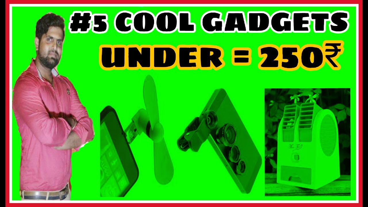 Top 5 Cool GADGETS Under 250₹ You Can Buy in Amazon & Flipcart - YouTube