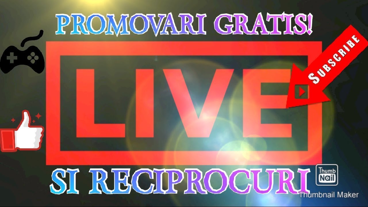 Live Cu Promovari - YouTube
