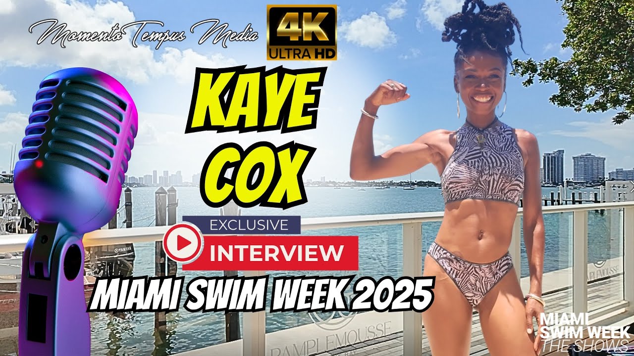 Kaye Cox Model Interview / Miami Swim Week 2025 - YouTube