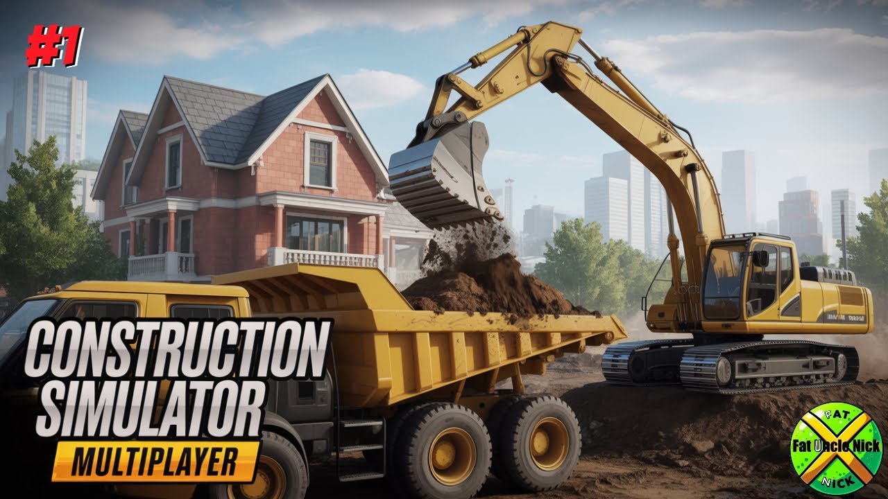 Construction Simulator Epic Multiplayer Fun #2 - YouTube