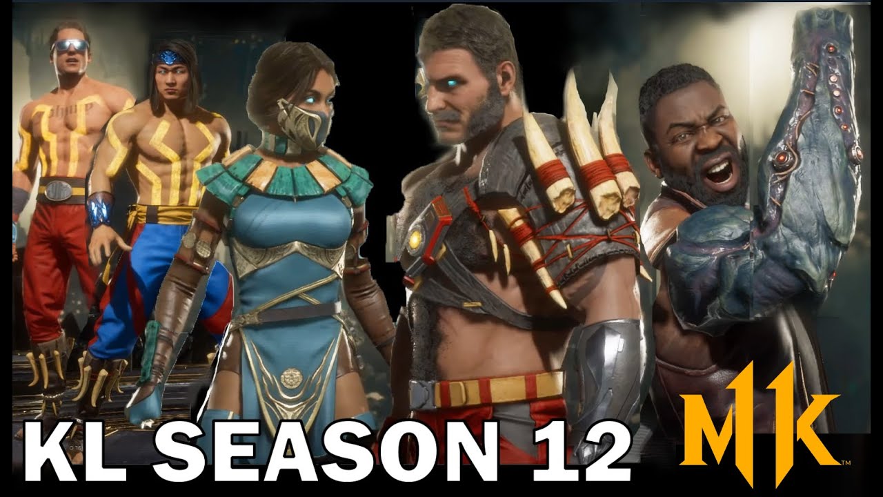Mortal Kombat 11 - NEW SKINS & GEARS Kombat League Season 12 Osh-Tekk ...