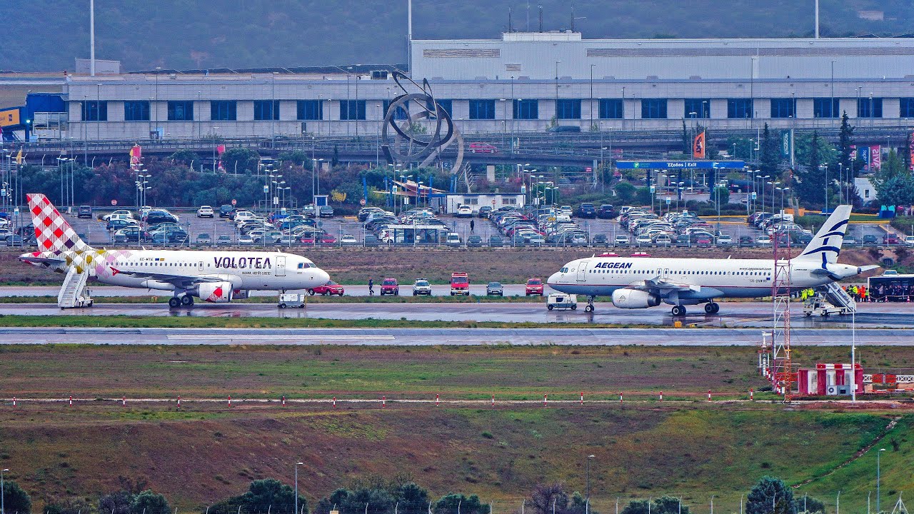 Athens airport emergency exercise 2023 | ATC | 4K - YouTube