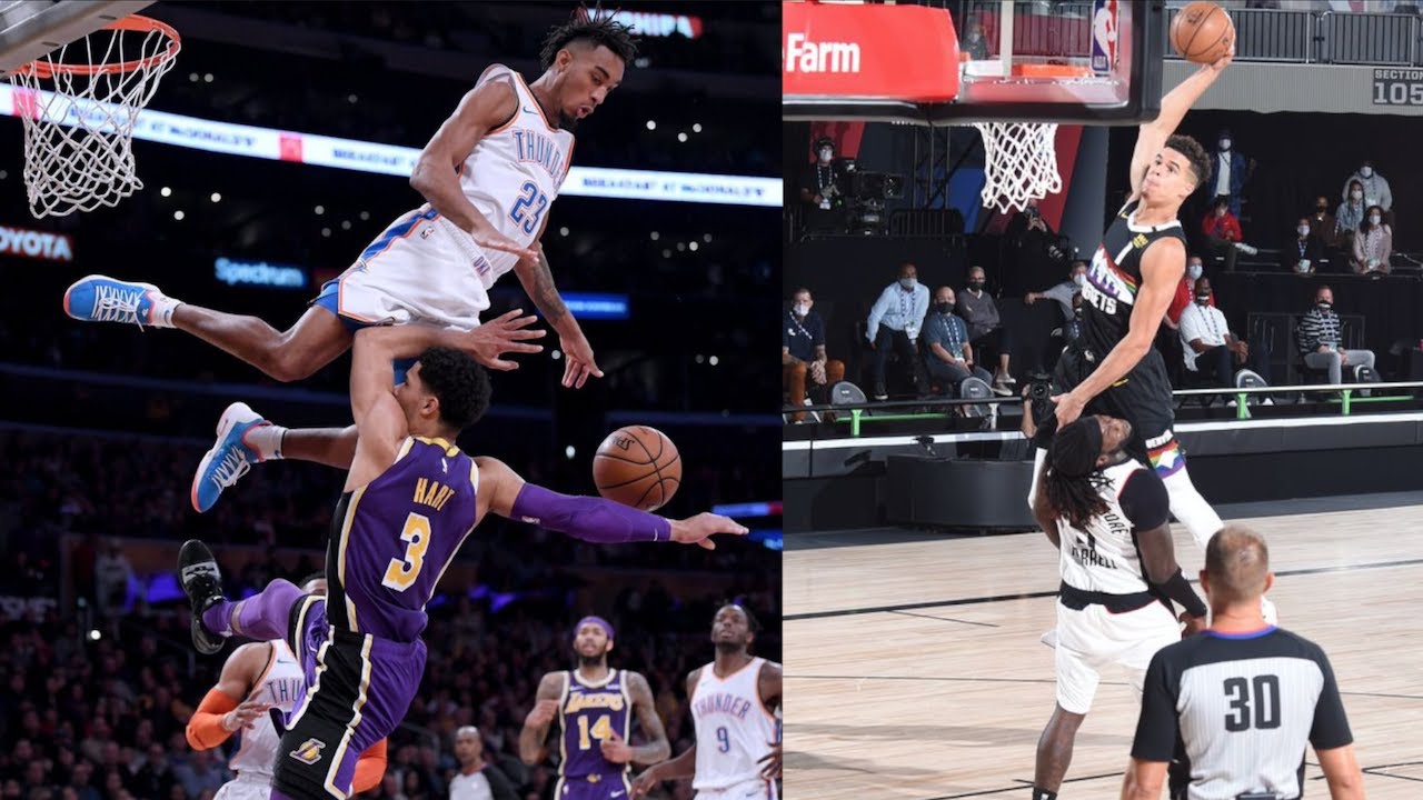 NBA "Hangtime" MOMENTS - YouTube